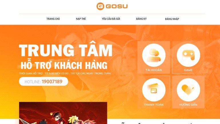 Công ty Gosu là công ty gì? Giới thiệu về Gosu Game